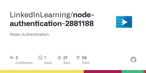 Github Linkedinlearningnode Authentication 2881188 Node Authentication