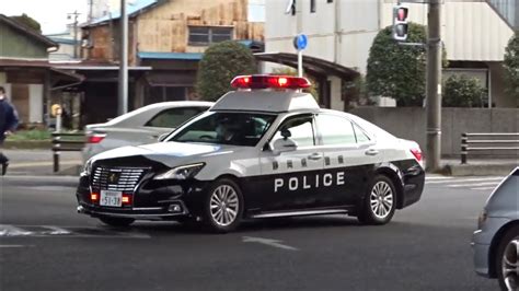 【緊急走行】静岡県警察 210系クラウンパトカー Youtube