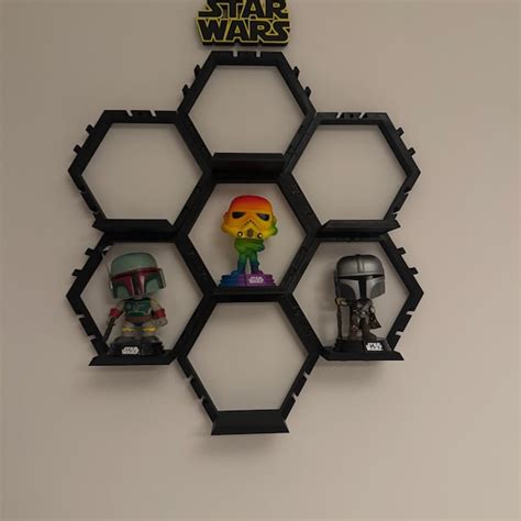 Funko Pop Locking Wall Shelf W Display Funko Pop Stage Funko Pop Shelf Funko Pop Display