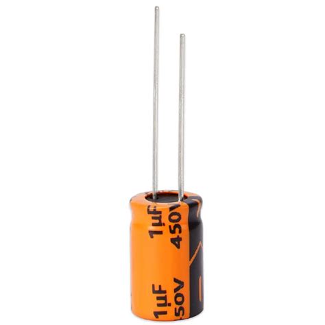 1uf 450v Radial Aluminum Electrolytic Capacitor Supplier