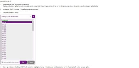 Trace Dependents In Excel Operis Analysis Kit