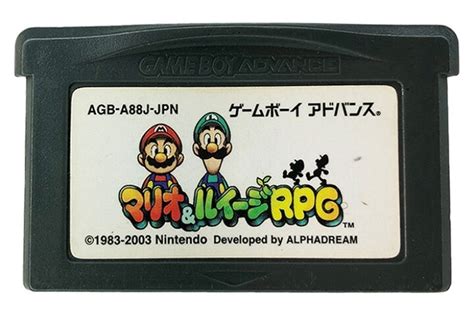 Yahooオークション Gba マリオ＆ルイージrpg ソフトのみ