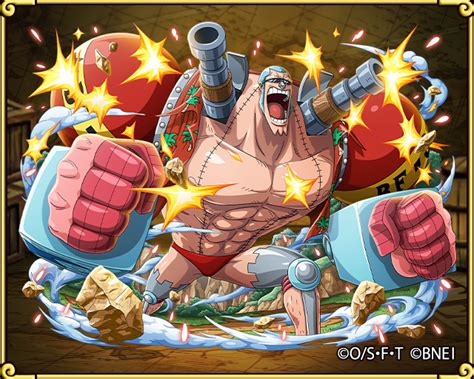 Franky Straw Hat Pirates Mark Of A Fierce Battle One Piece Treasure