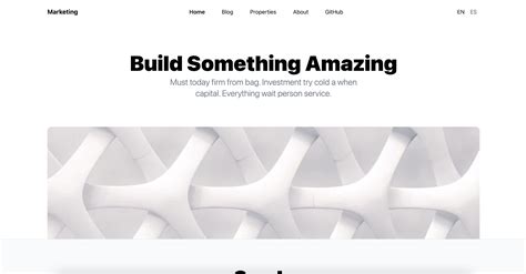 Drupal Marketing Site