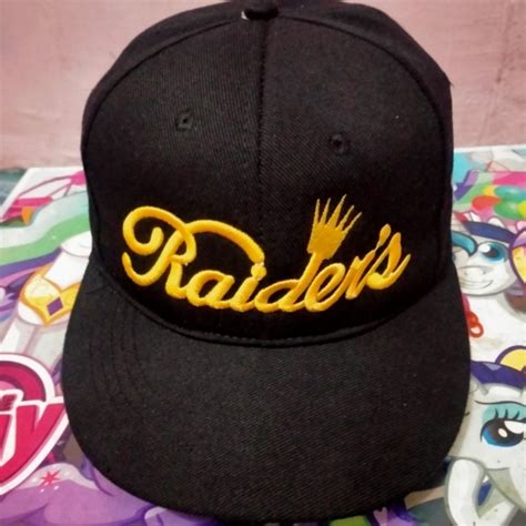 Raiders Script Hat Fashion Shopee Philippines