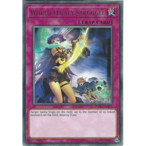 Yu Gi Oh Trading Card Game Yu Gi Oh World Legacy Struggle Flod En Rare Card Trading
