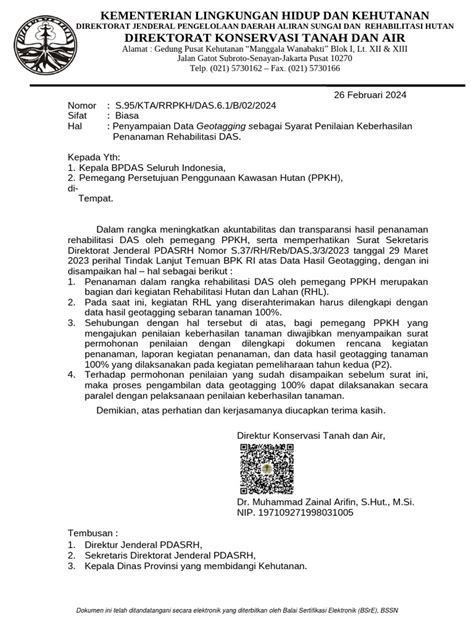 Surat Edaran Geotagging Pdf