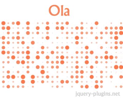 Ola Smooth Animation Library For Interpolating Numbers Jquery Plugins