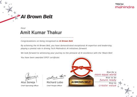 I Am Happy To Announce That I Have Recently Completed The Ai Brown