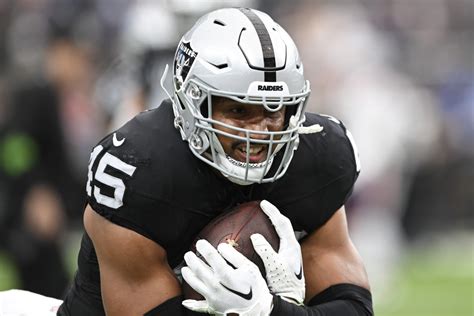 From The Las Vegas Raiders Locker Room Rb Jakob Johnson Sports