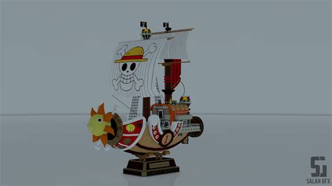 D Model Modeled Thousand Sunny