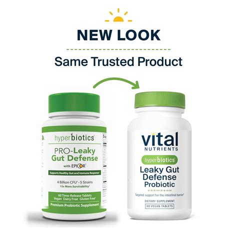 Hyperbiotics Leaky Gut Defense Probiotic Vital Nutrition Hapiveri