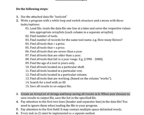 Solved Do The Following Steps 1 Use The Attached Data File