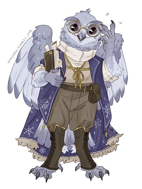 Dnd Owl Character Ideas Owlin Character Art Owlin Wizard Fantasy