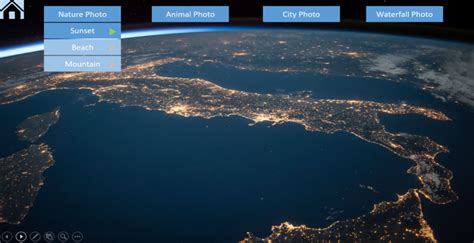 Create Drop Down Menu In PowerPoint