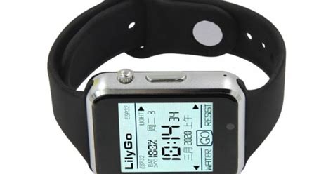Lilygo Ttgo T Watch Esp Black Lilygo H Q