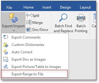 How To Export Selected Pages Of A Word Document To Pdf