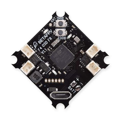 Betafpv F4 1s Brushed Flight Controller With Spi Frsky Receiver Osd Smart Audio For Fpv Tiny