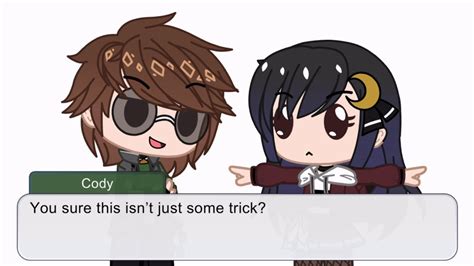 Hug Challenge Gacha Club Skit Youtube