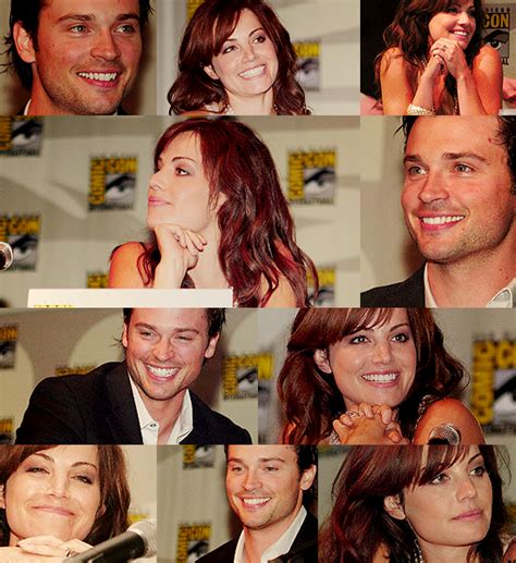 Tomerica Comic Con 2009 Erica Durance And Tom Welling Fan Art