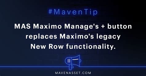 Mas Introduces New User Interface For Maximo Apps Maven Asset