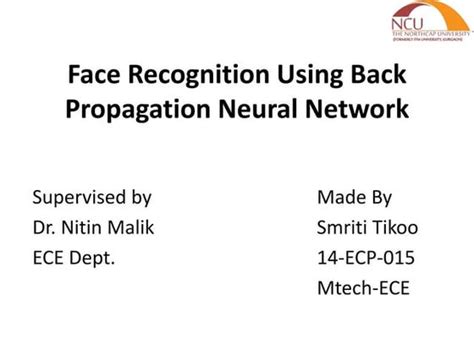 Face Detection Presentation Slide Ppt