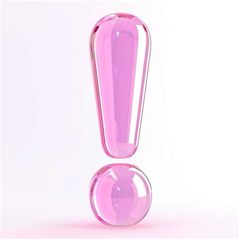 Восклицательный знак в стиле Glassmorphism • переходи по ссылке чтобы забрать Пак элементов