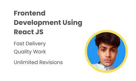 Do Frontend Web Development Using React And Tailwind Css By Shahzebdesigns Fiverr