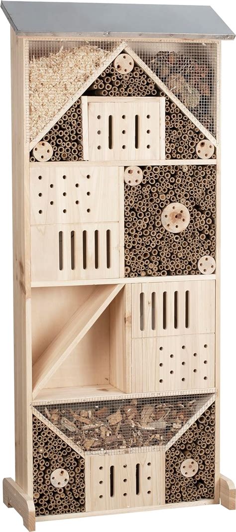 Gardigo Insektenhotel Gro Xxl Stehend Insektenhaus Cm Hoch Nistkasten F R Wildbienen