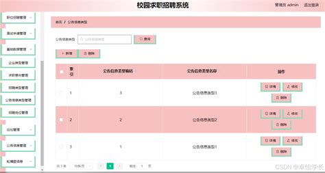 W341校园求职招聘系统设计与实现 Csdn博客