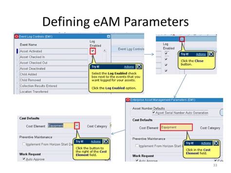 Oracle Ebs R12 Eam Module Upk Pptx Business Business And Finance