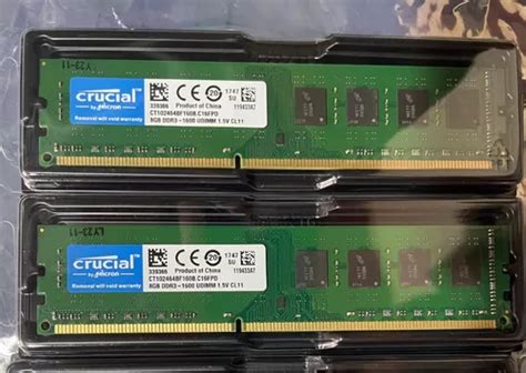 Memoria Ram Ddr3 8gb 1600 Crucial Envío Gratis