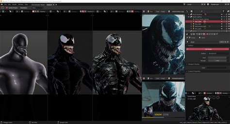Venom Movie 2018 Fan Animation Wip Blender Eevee Works In Progress Blender Artists