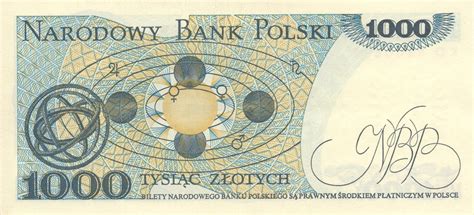 Banknot PRL 1000 złotych 1982 Kopernik Sklep kolekcjonerski Ms70 pl