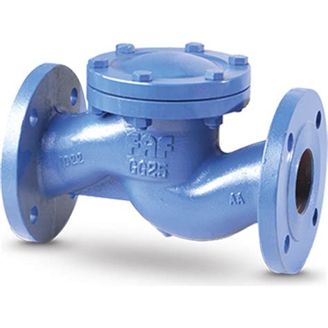 Клапан обратный Faf подъемный 2250 Ду125 Ру16 чугунный фланцевый D100 01237 выгодная цена