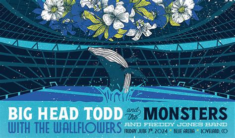 Big Head Todd And The Monsters Announce Blue Arena Show June 7 2024