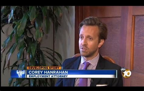 Corey Patrick Hanrahan Profile San Diego Ca Wrongful Termination Lawyer