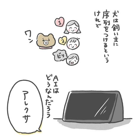 塩対応「夫にだけ塩対応のアレクサ 育児漫画 育児絵日記」てんかわの漫画