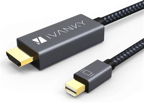 Thunderbolt to HDMI Cable iVanky 6.6ft Nylon Braided [Optimal Chip ...