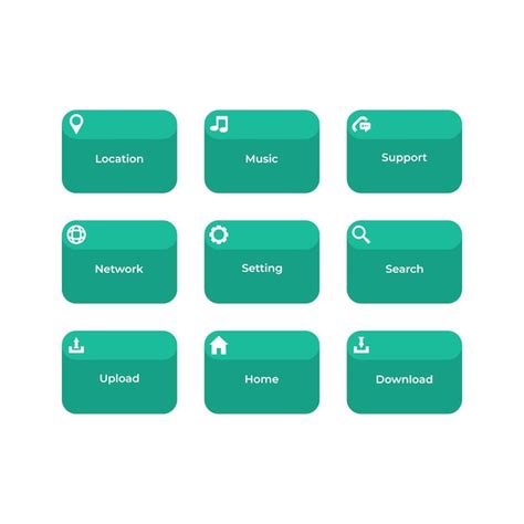 Premium Vector Square Icon And Name Part 2