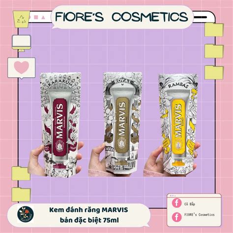 Marvis Limited Toothpaste 75ml Rambas Royal Karakum Shopee Malaysia