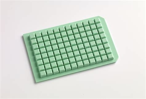 Prescored Silicone Cap Mat For Square Well Plates Porvair Sciences