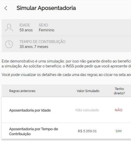Vai se aposentar em até anos Simulador do INSS calcula a renda