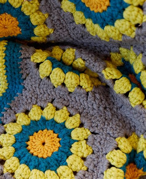 Crochet Motif Throw Premier Yarns