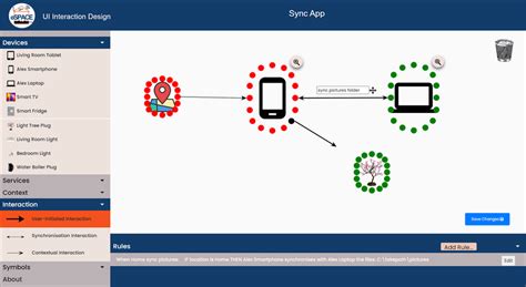 User Creating An Interaction In The Interaction View Of The End User