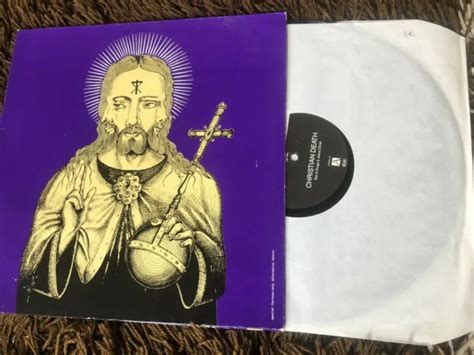 Christian Death “sex And Drugs And Jesus Christ” Lp Vinyl Season Of