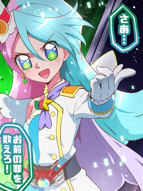Kirahoshi Ciel Cure Parfait Pikario And Cure Waffle Precure And 4