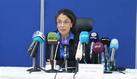 كلمة القائمة بأعمال رئيس البعثة في حفل توقيع اتفاق مجلس النواب والمجلس