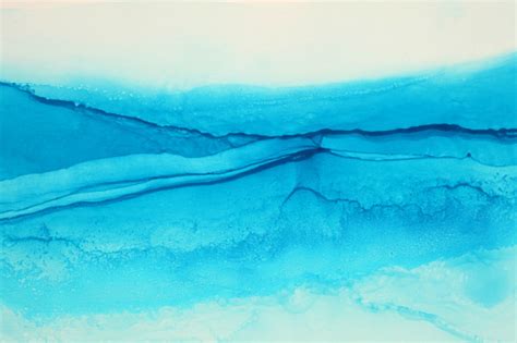 예술 곡물 추상 수채화 대리석 연기 얼룩 그림입니다 파란색과 금색 컬러 캔버스 질감 가로 배경 알코올 잉크 0명에 대한 스톡 사진 및 기타 이미지 Istock