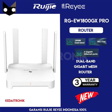 Jual Ruijie Rg Ew Gx Pro M Wi Fi Dual Band Gigabit Mesh Router Shopee Indonesia